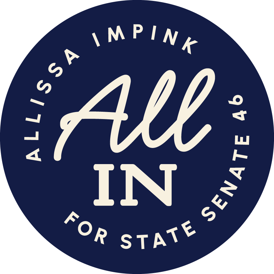 Allissa Impink Senate District 46 | Get involved – Make a difference now