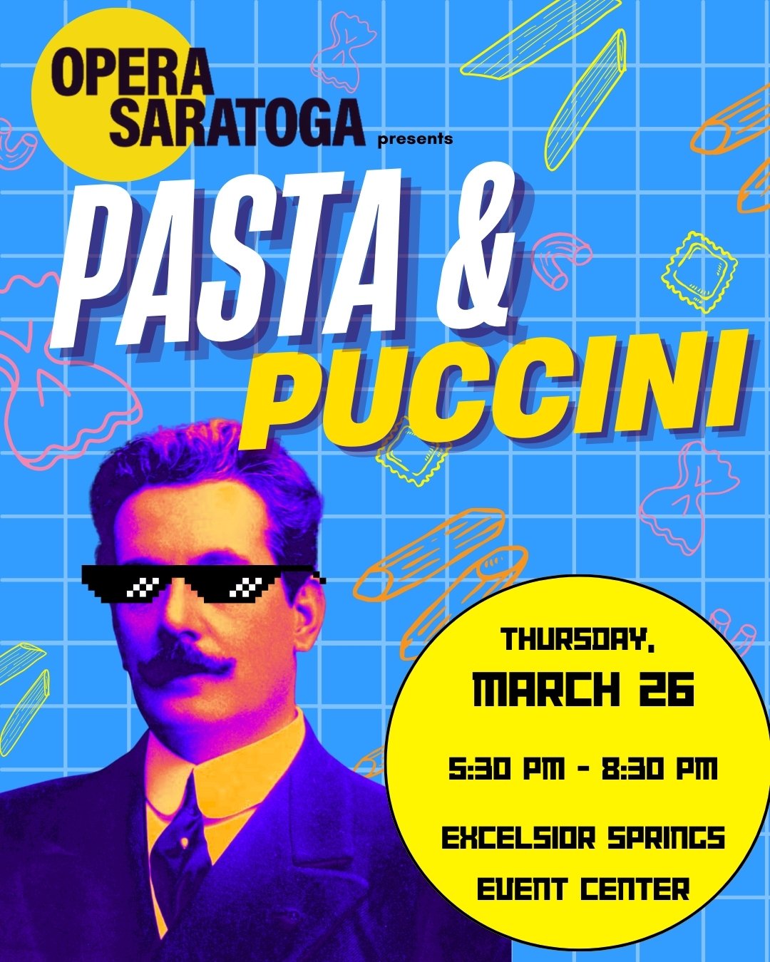 Pasta & Puccini 2026 Single Ticket — OPERA SARATOGA