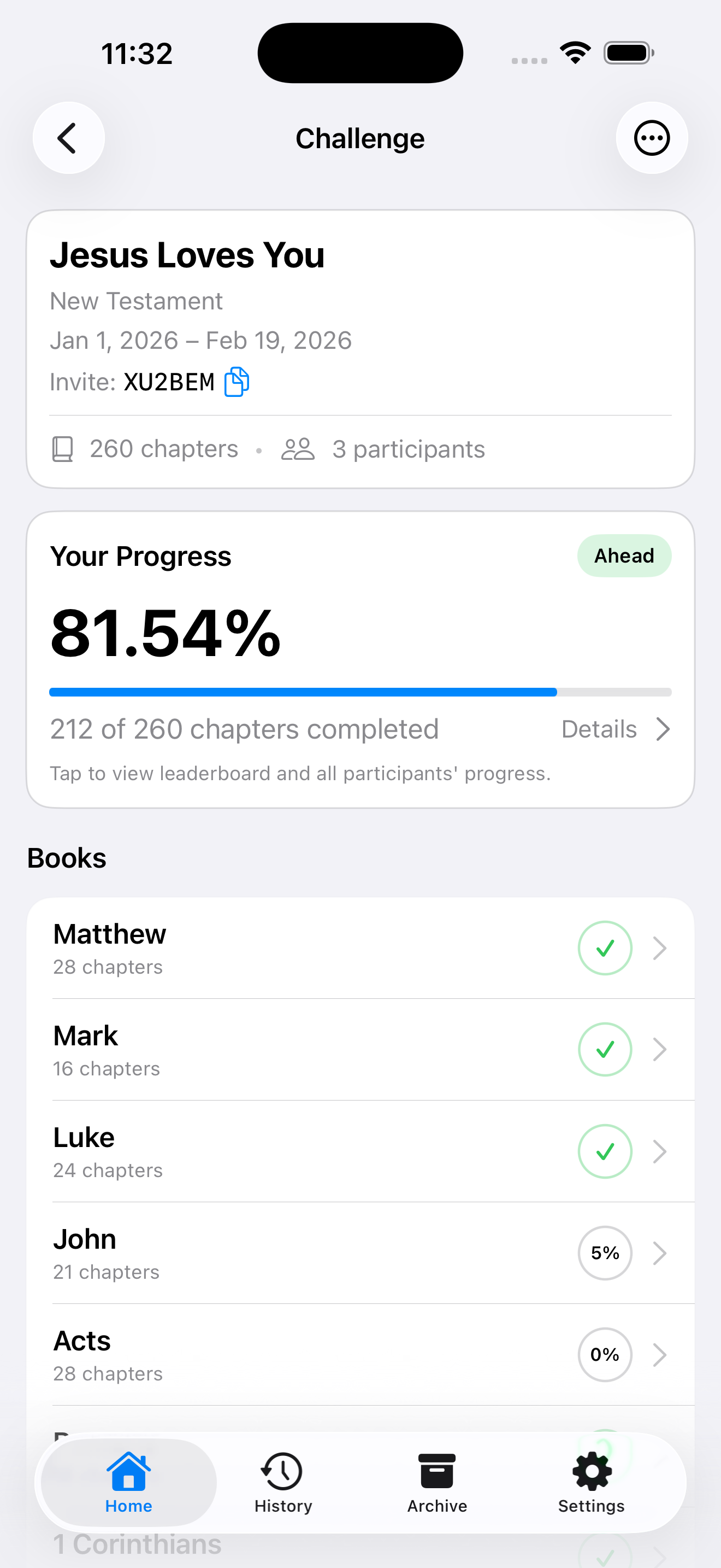 My Bible Progress | Track Your Bible Reading | Bible Reading Tracker