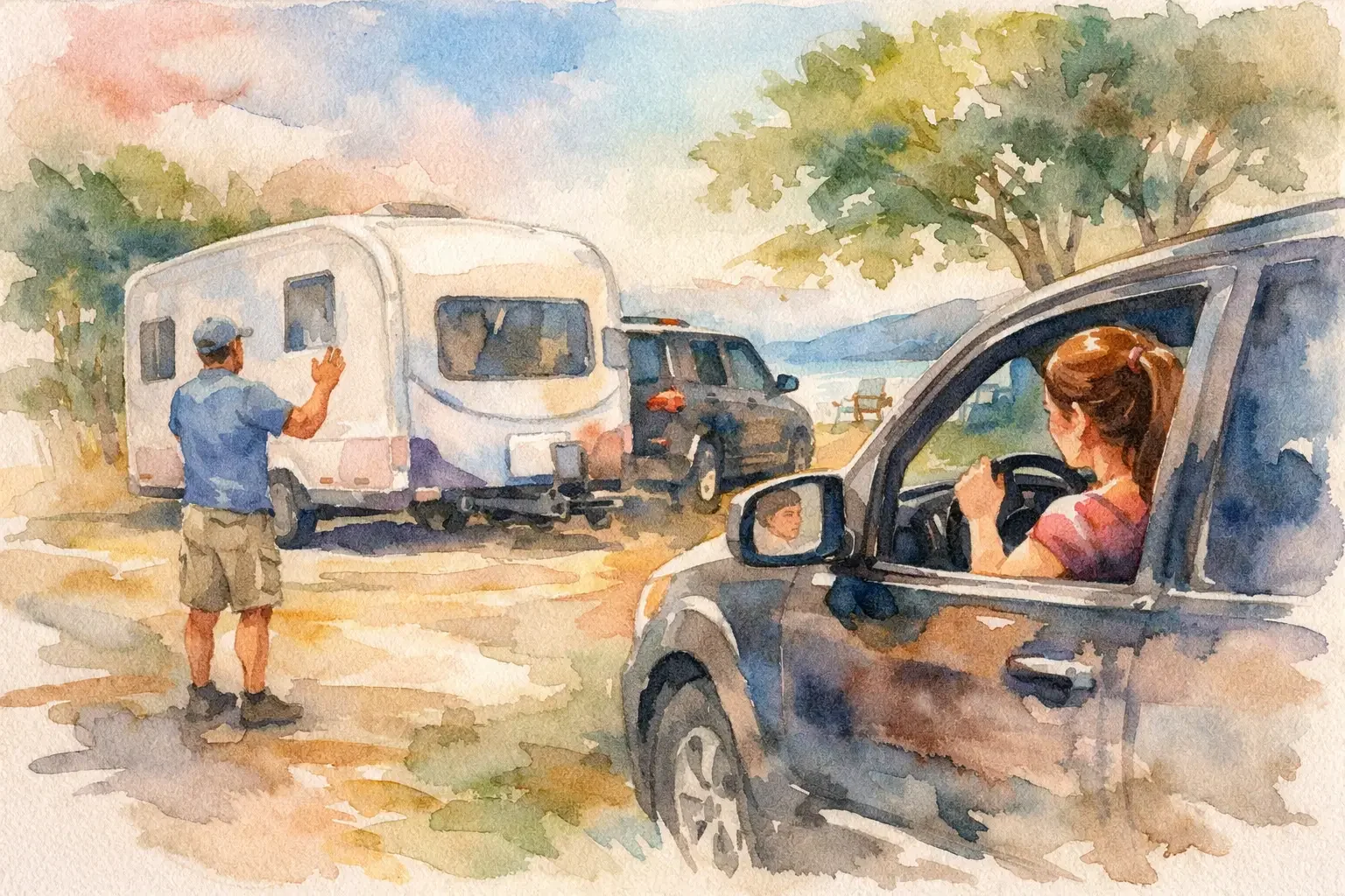 How to Reverse a Caravan Without the Drama | Master Caravan Reversing ...
