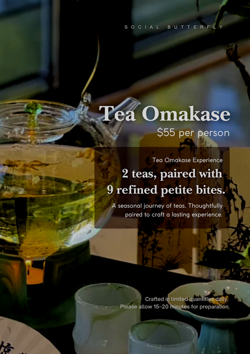 Social Butterfly Tea and Dessert