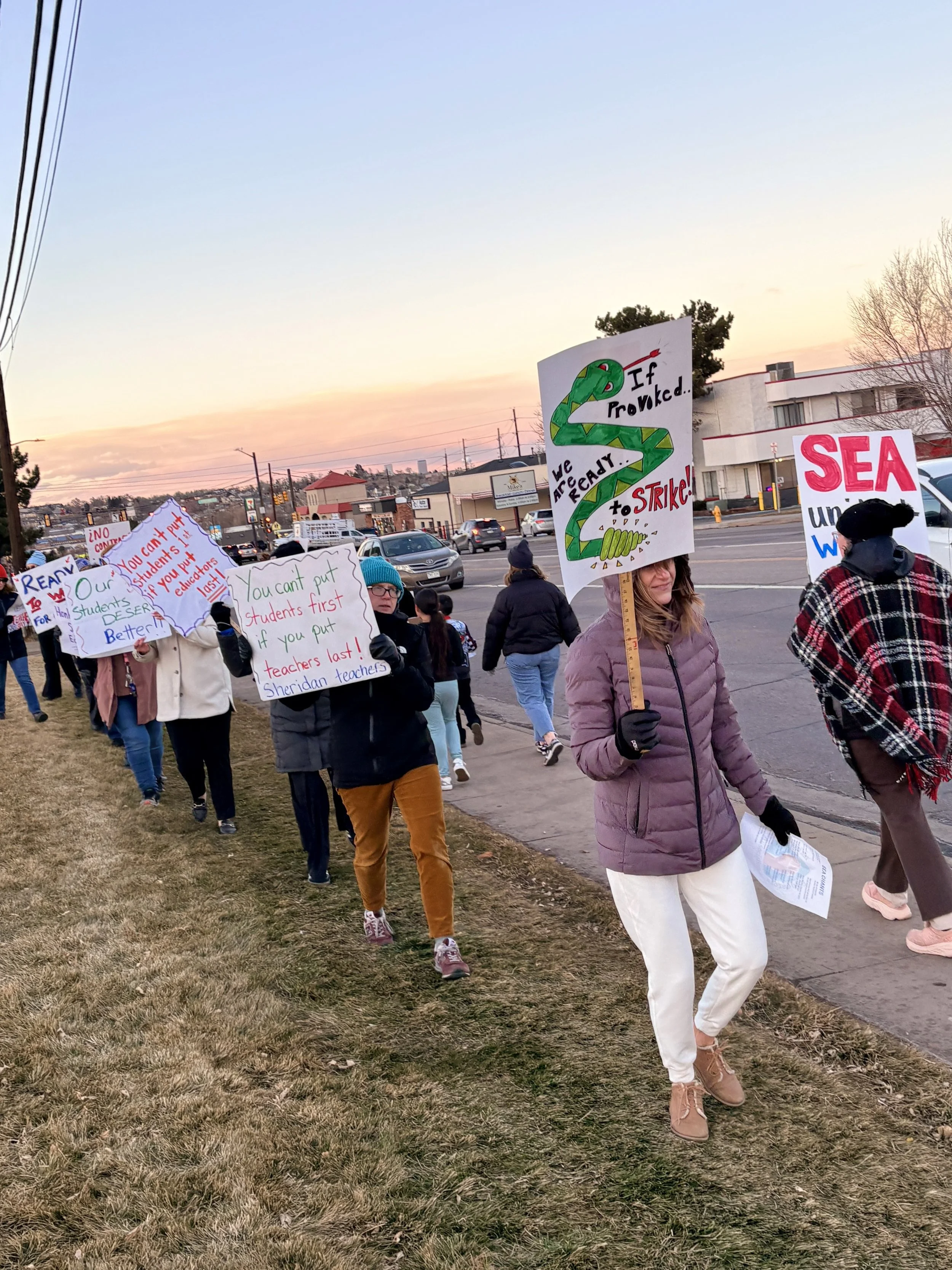 Donate to Strike Fund — Sheridan Educators Association