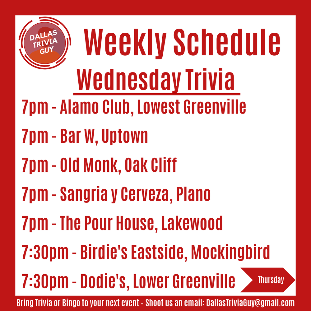 Dallas Trivia Guy