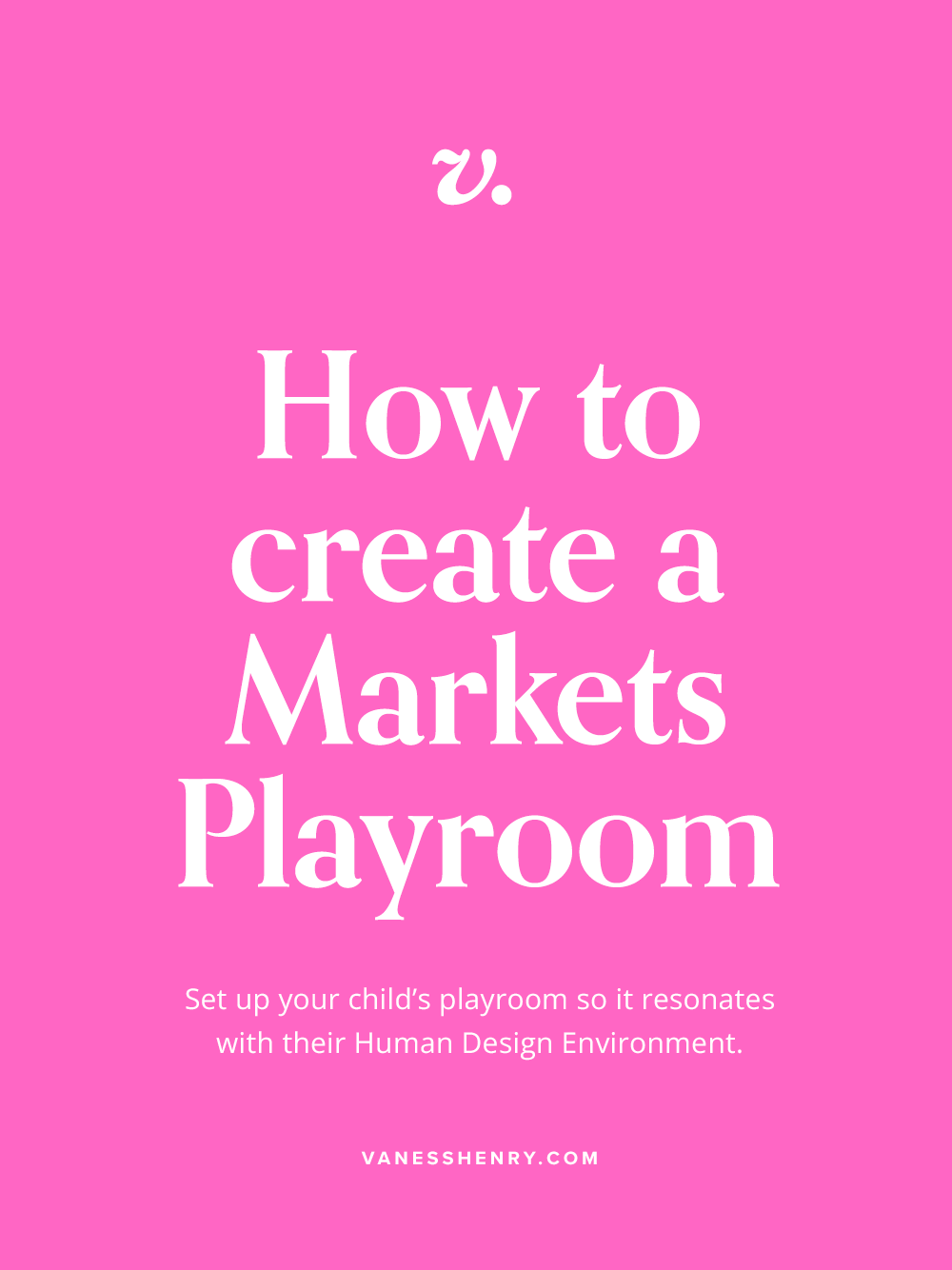 Markets — Human Design at Home: Set up your Environment — Vaness Henry