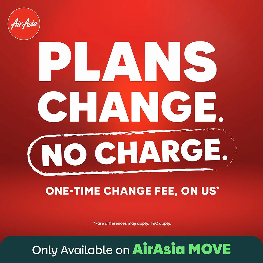AirAsia MOVE introduces ‘1x Zero Change Fee’ feature to boost travel ...