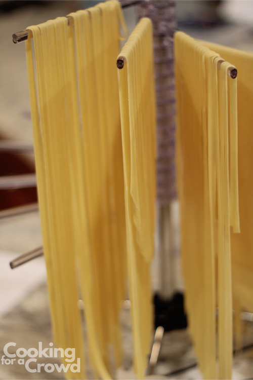 Homemade Pasta — Cooking For a Crowd