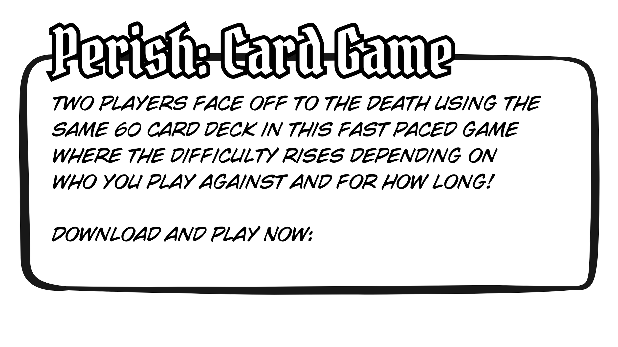 Perish: Card Game