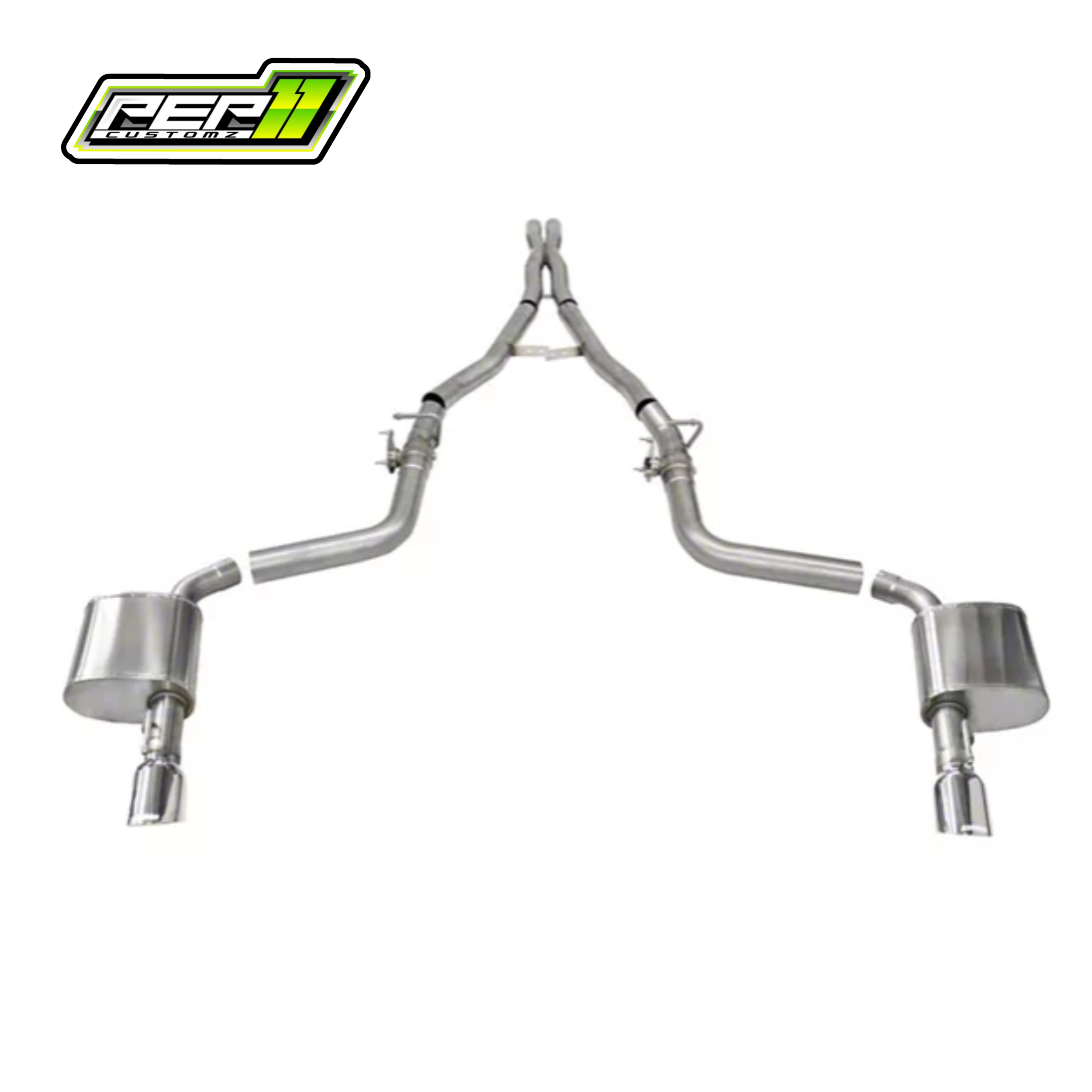 Corsa Performance Xtreme Valved Cat-Back 15-23 6.2L HEMI Charger ...