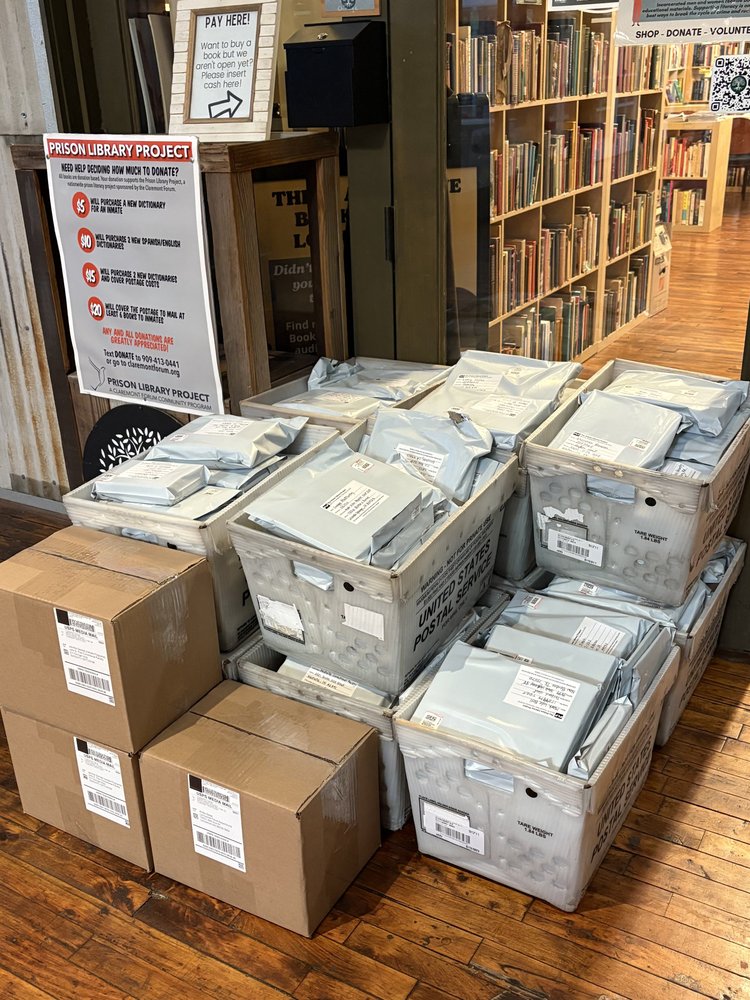 Prison Library Project — The Claremont Forum