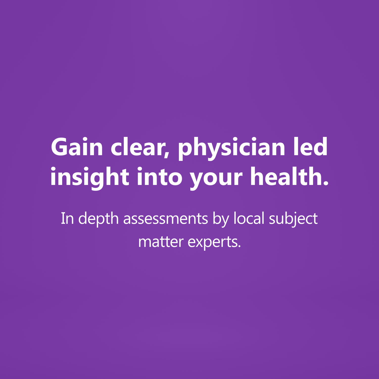 Executive Health Program | NEOMO Health Group