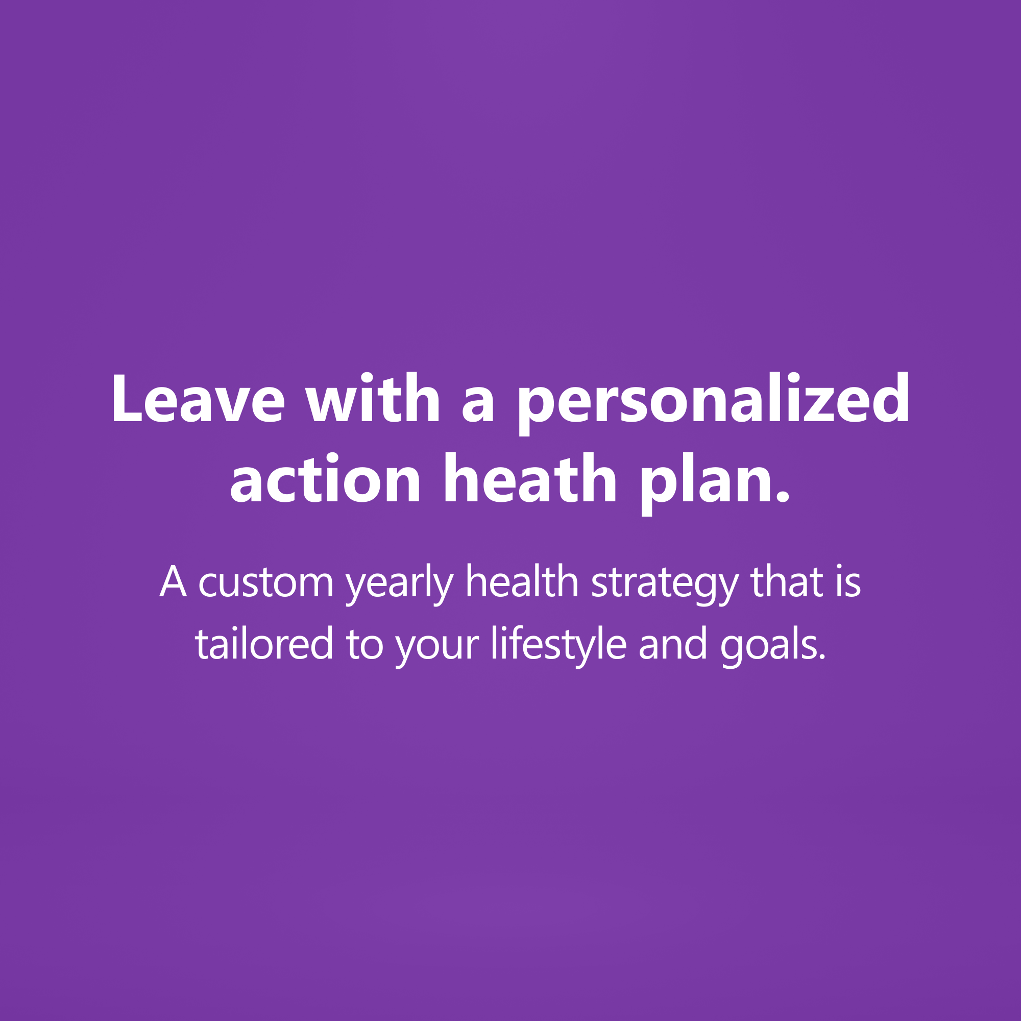 Executive Health Program | NEOMO Health Group