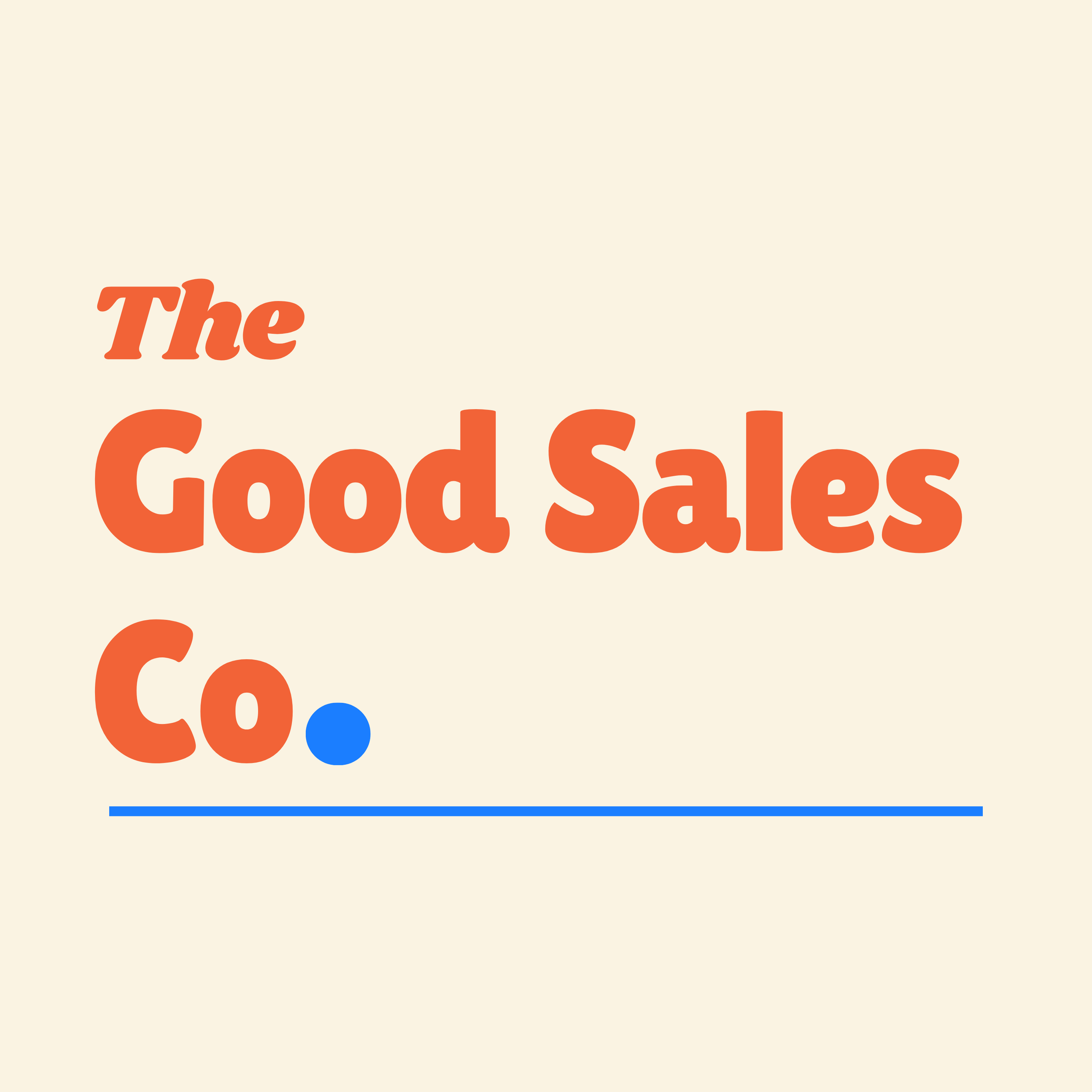Sales Diagnostic — The Good Sales Co