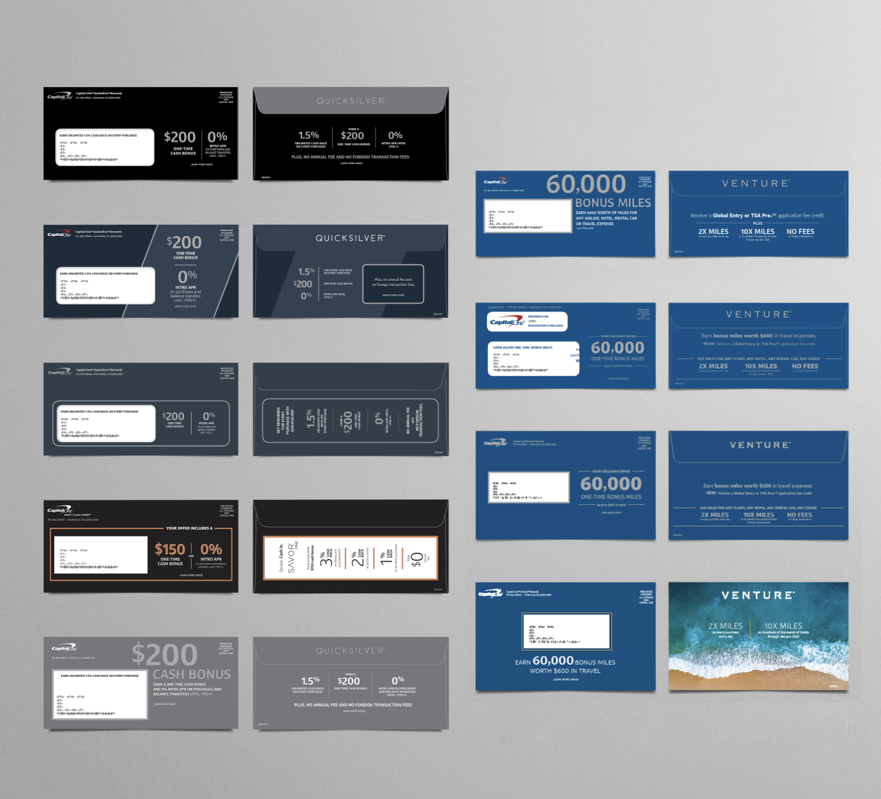 Capital One Direct Mail — Derek Rundgren