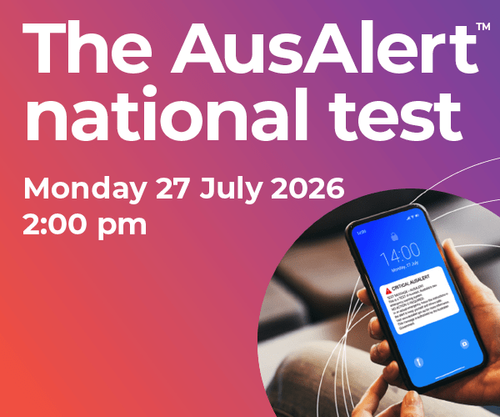 New National Emergency Alert System — Cr Sarah Hutton