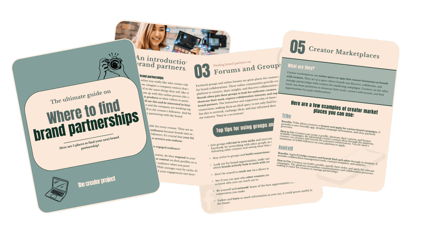 Brand Partnerships Guide — the creator project