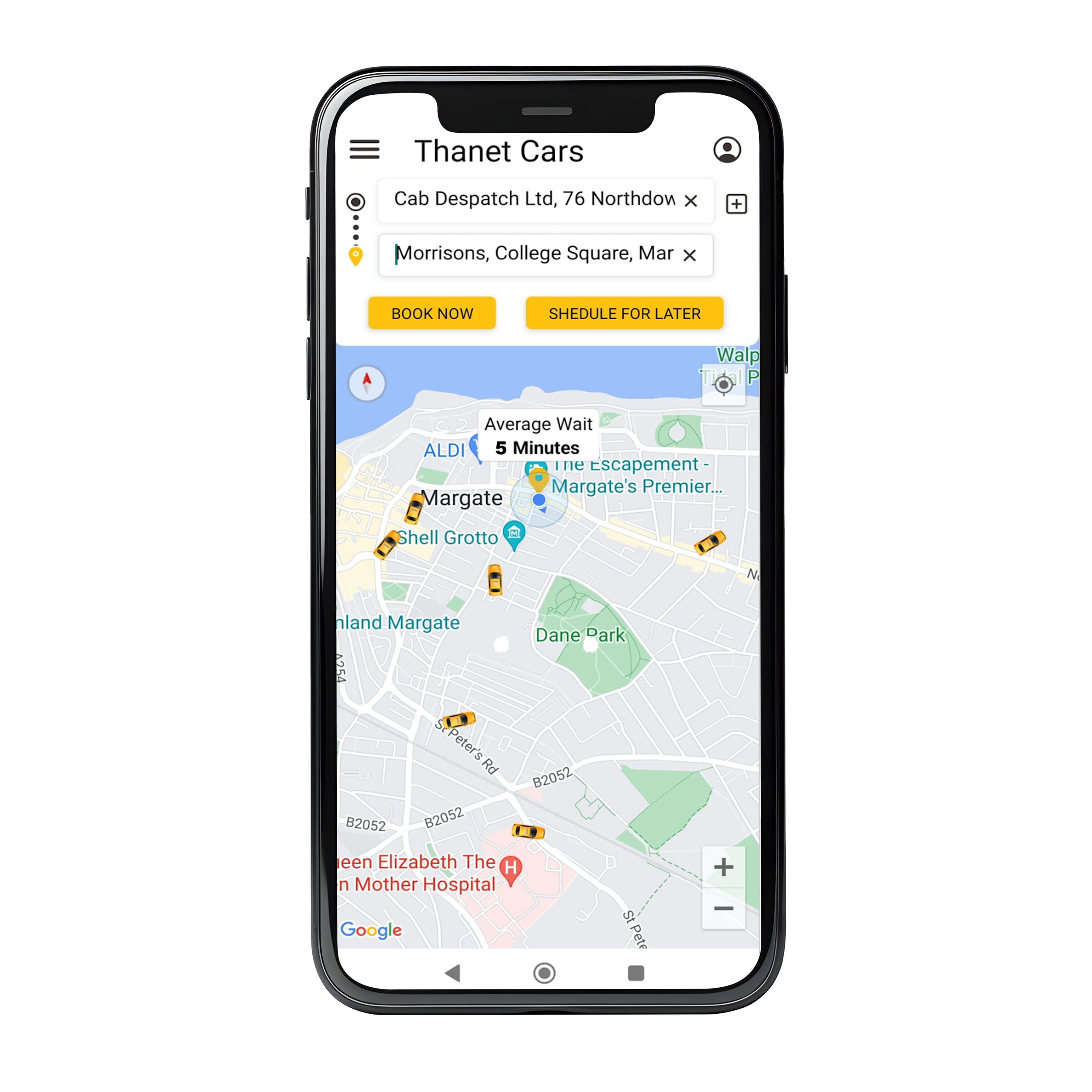 Thanet Cars | Thanet Taxis | Book Your Ride Today