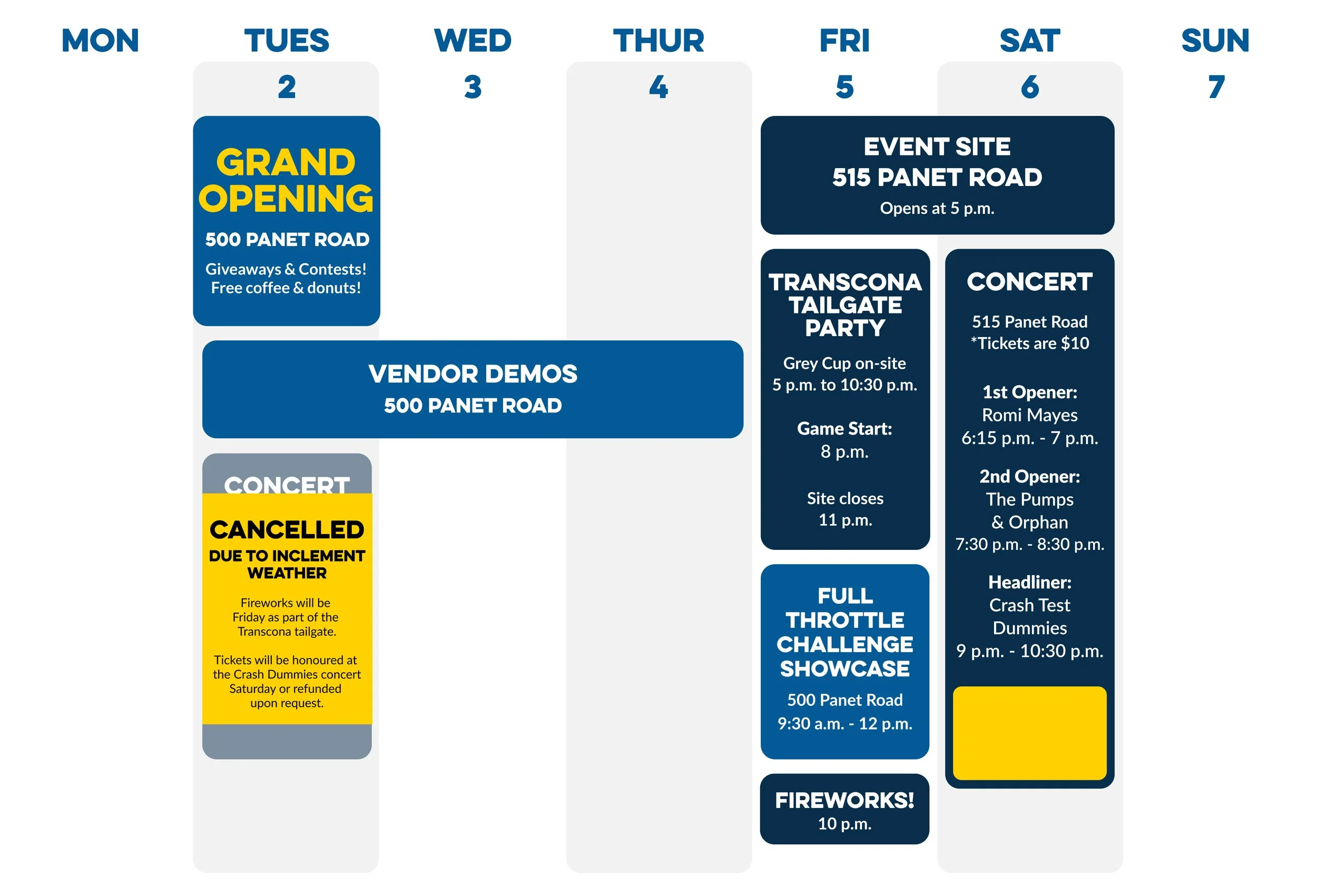 Events — Princess Auto Winnipeg East