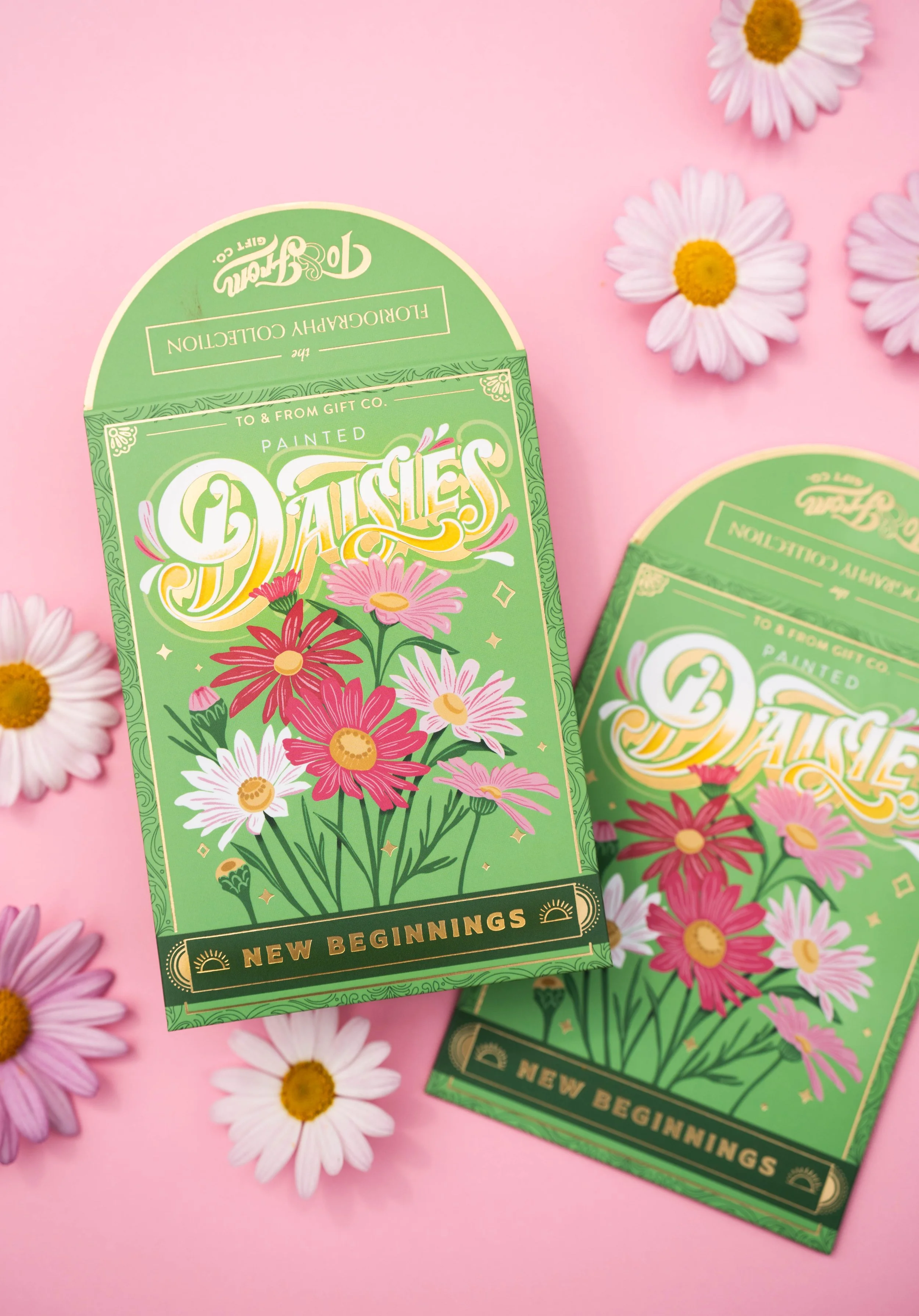 Painted Daisies (New Beginnings) - Seed Packet — To & From Gift Co.
