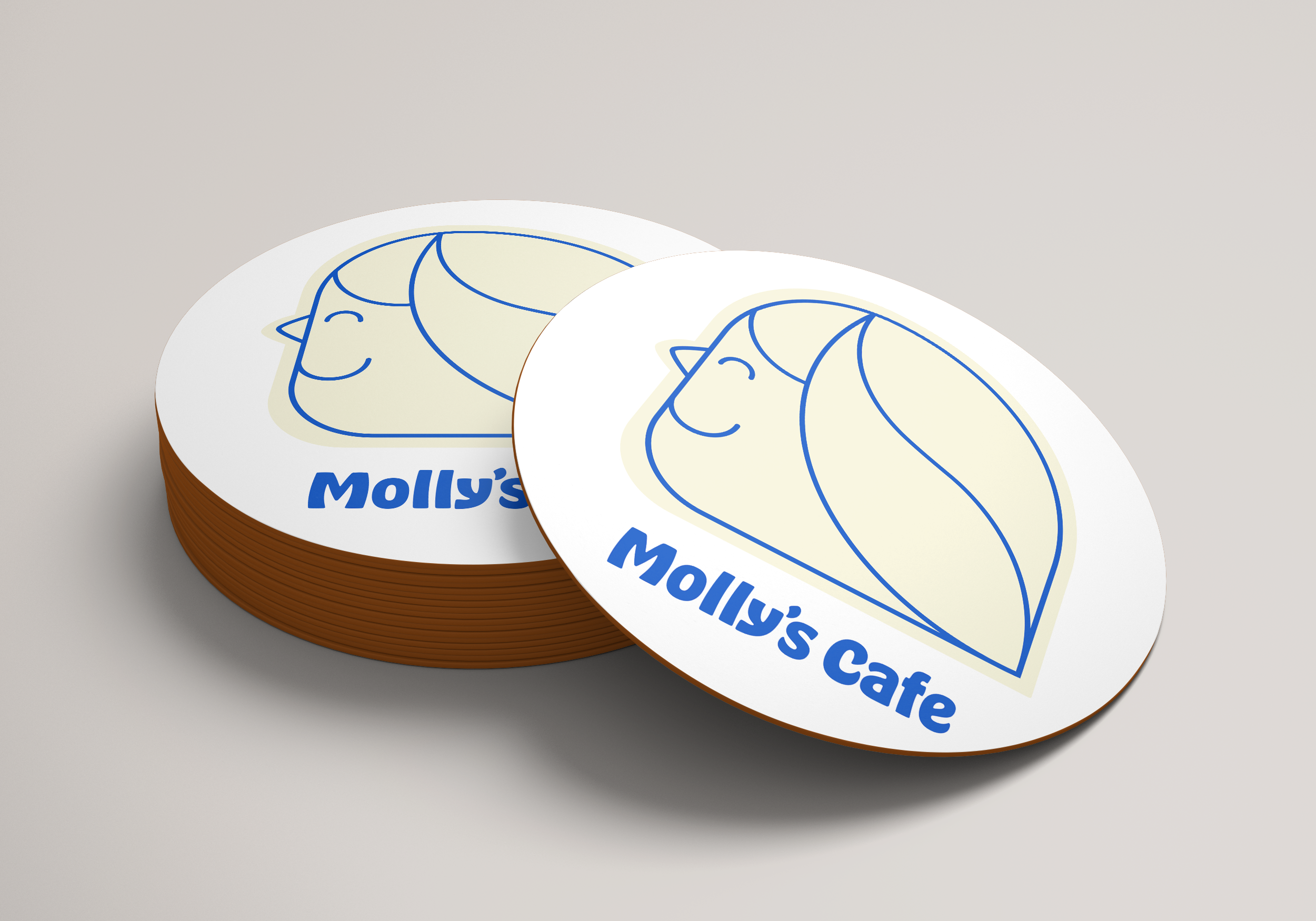 Molly's Cafe - Visual Identity — Lucy Do