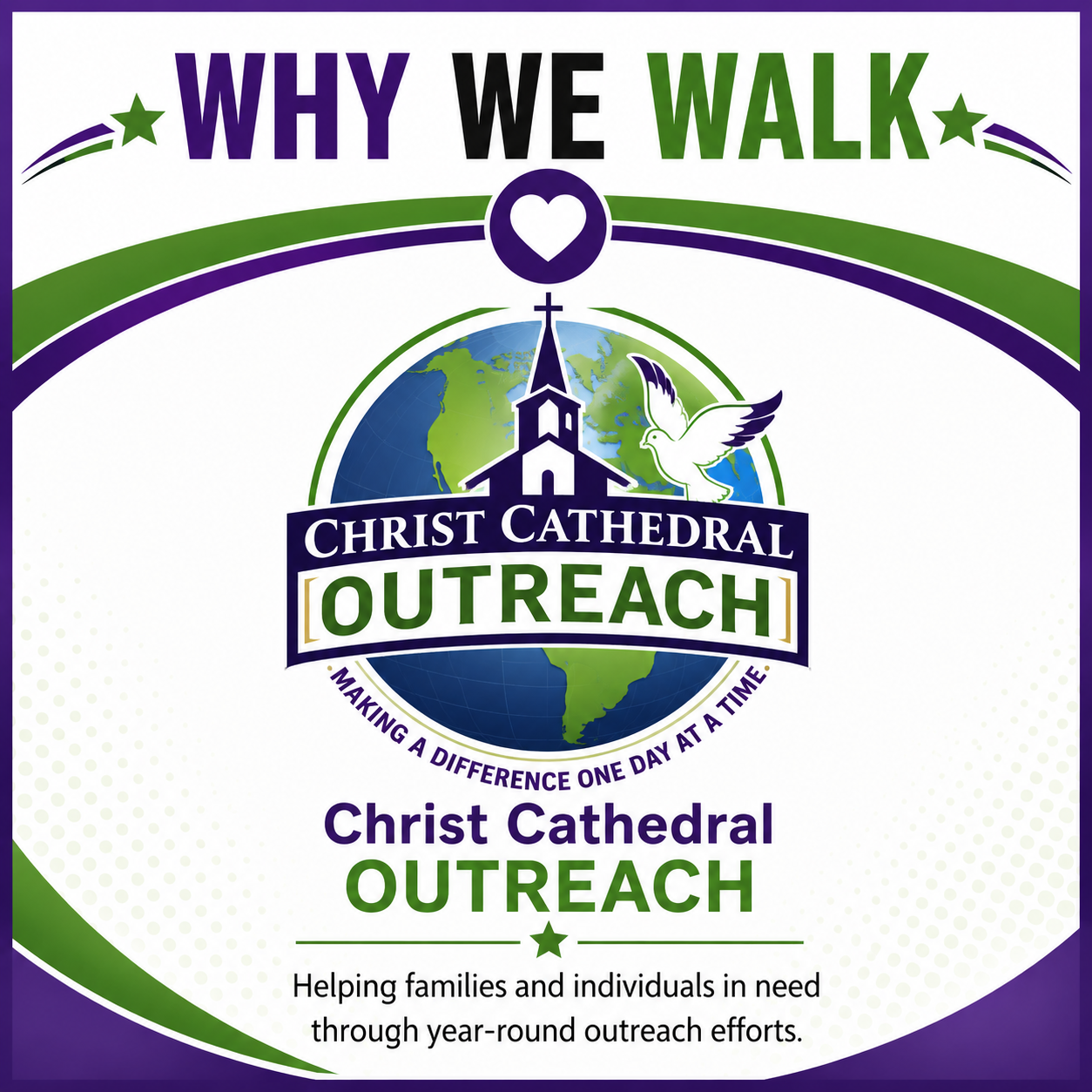 WALKING-4-LIFE | Participate & Support Community Outreach