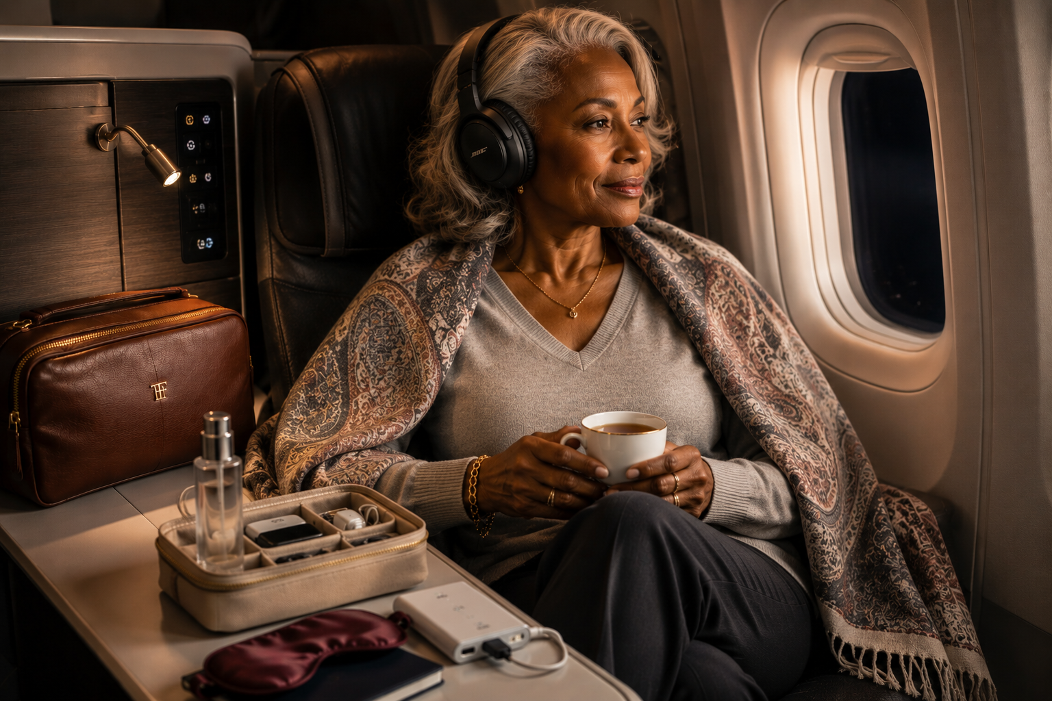 Elegant Travel Accessories for Long Flights & Travel Comfort — B ...